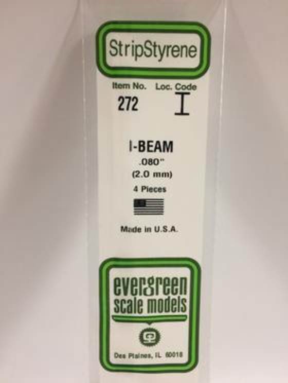 .080-inch I-Beam – Imperial Hobbies