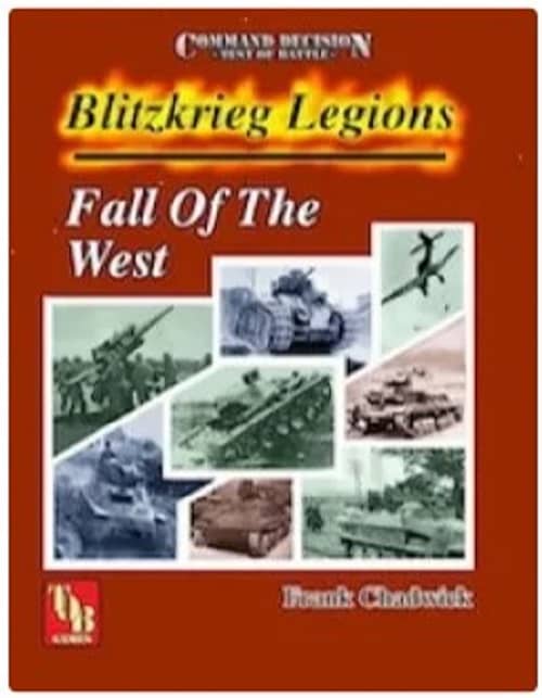 Command Decision Blitzkrieg Legions: Fall Of The West – Imperial Hobbies